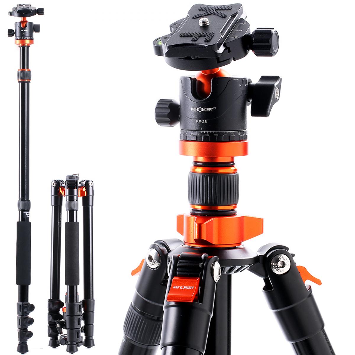Photography Tripod Kit with Monopod feature | K&F-089